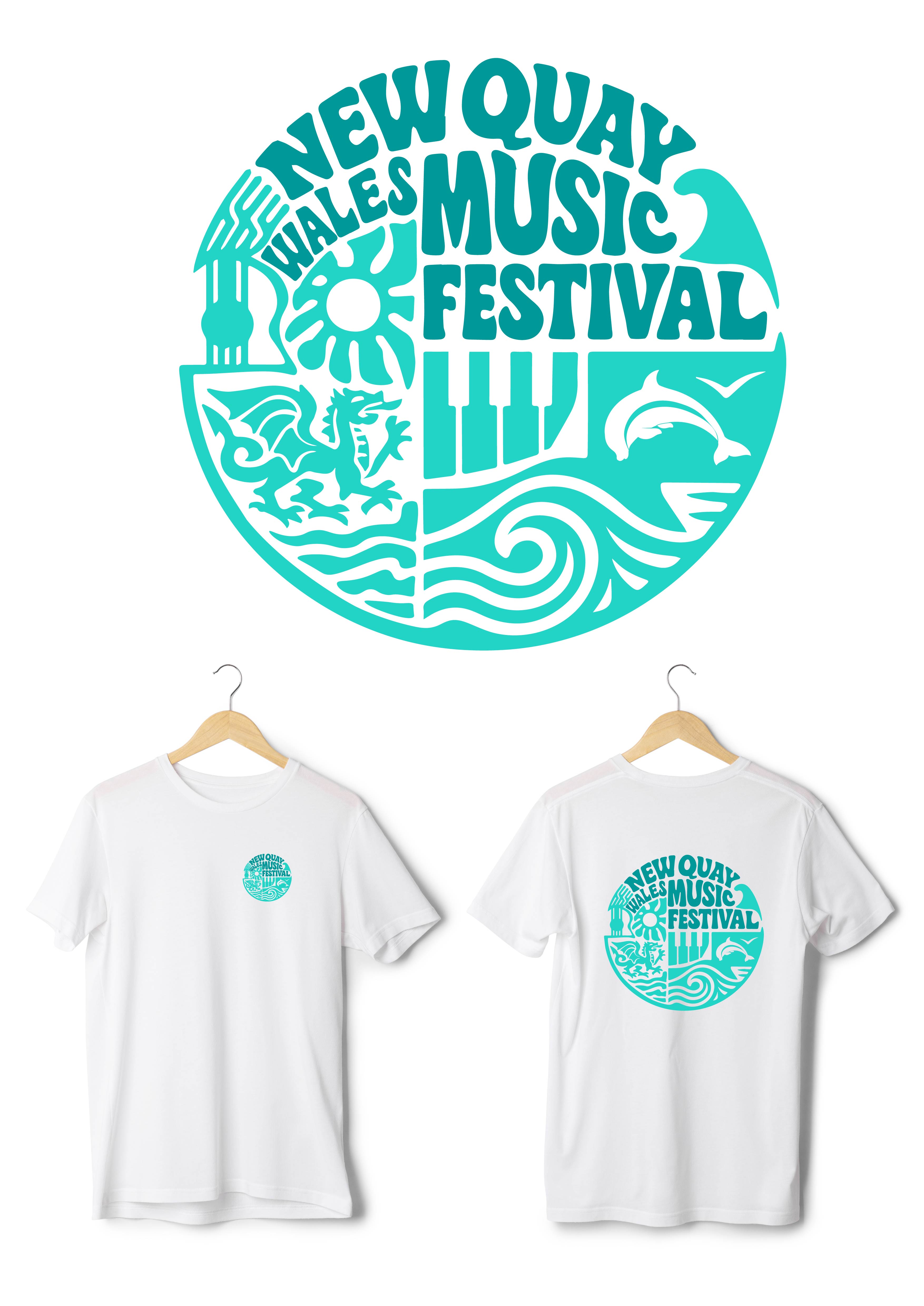 New Quay Music Festival Merchandise – piranhaprint.com